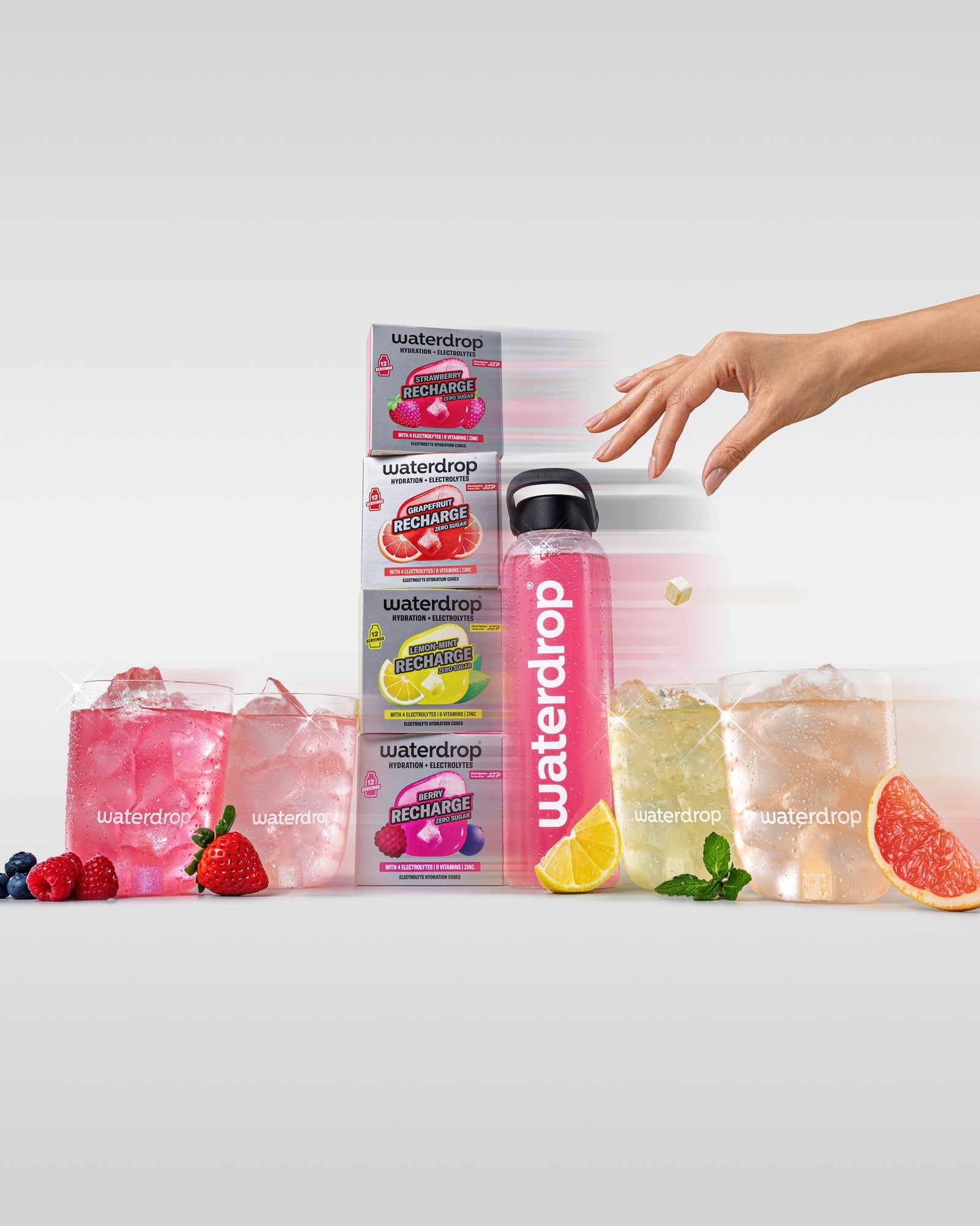 Electrolyte Sports Drinks with Microlyte by waterdrop®