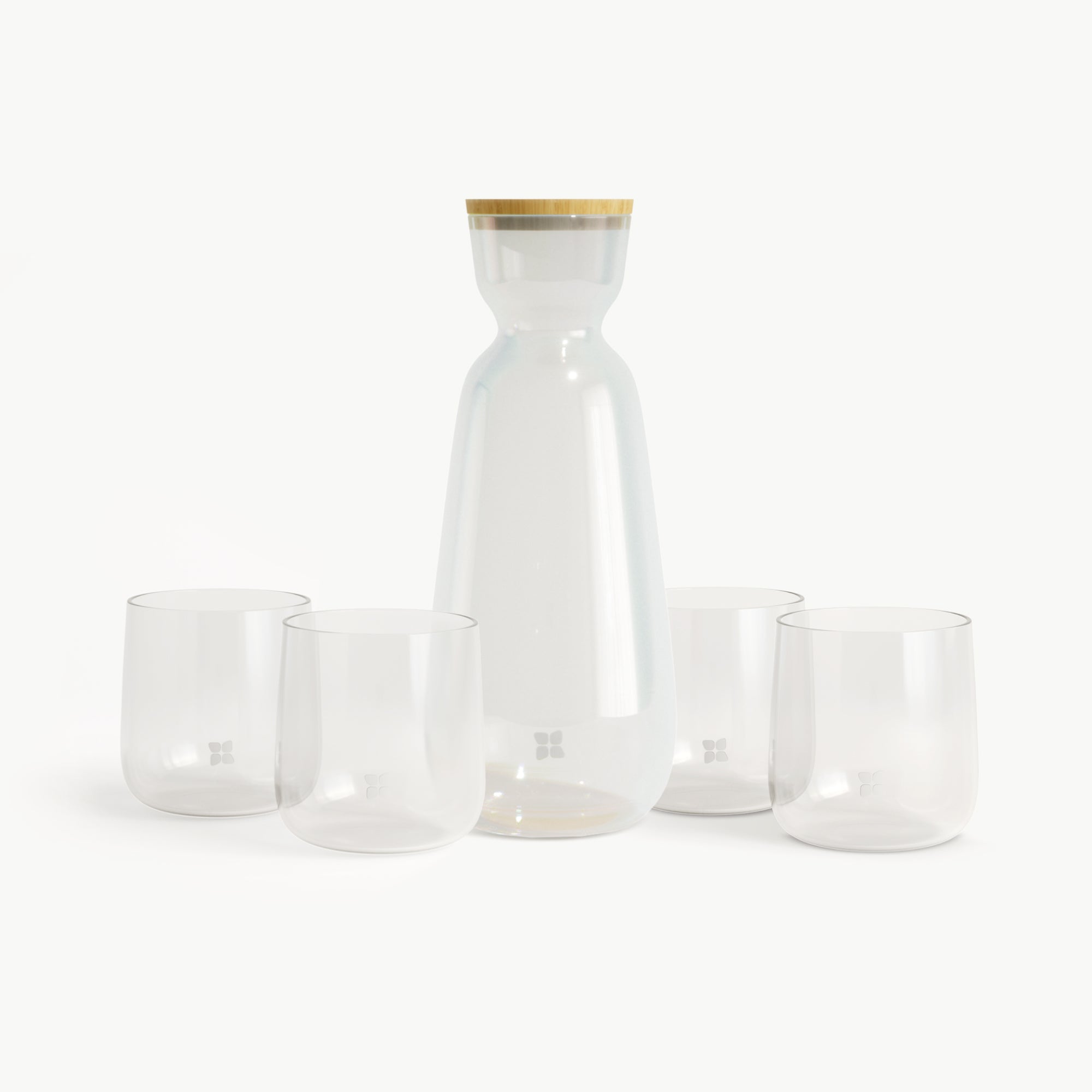Signature Carafe + Glass Set (4-piece)